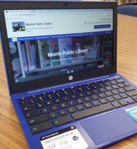 Morris Public Library Offers Chromebooks and Hotspots