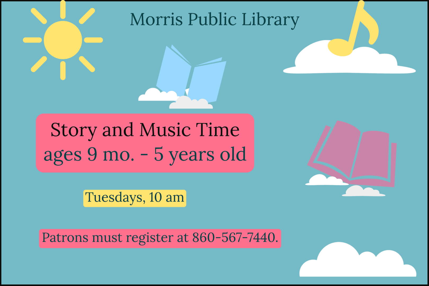 Discover Events at Morris Library - Morris Public Library
